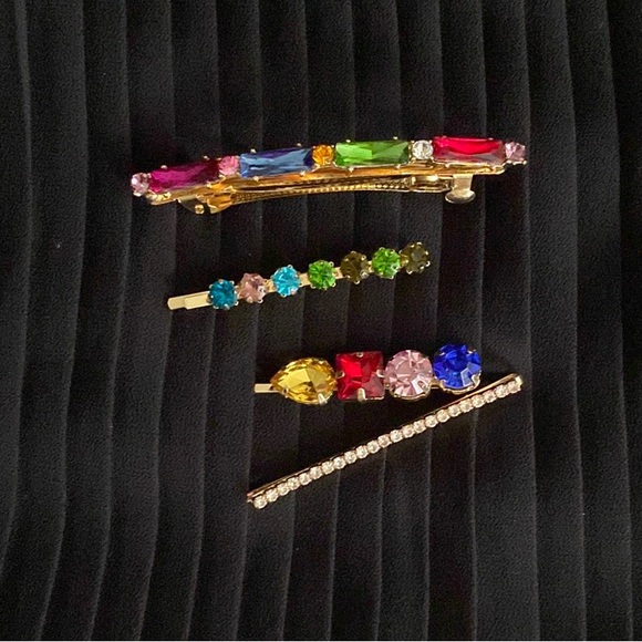 INC International Concepts | Accessories | 4 Piece Jewel Tone Crystal ...